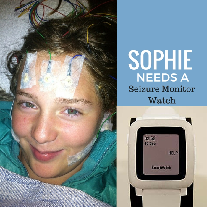 Sophie Needs A Seizure Monitoring Watch! by Leah Chevallier - Indiegogo