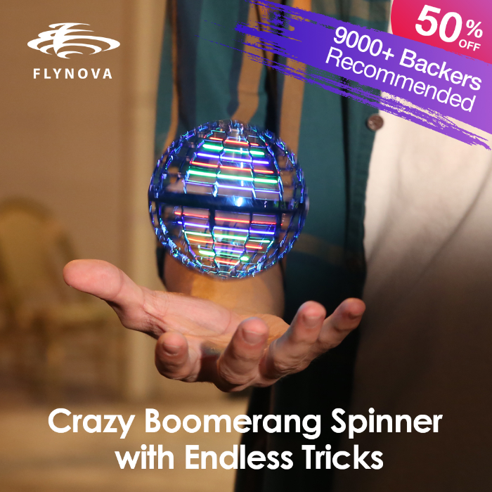 Flynova Pro:Boomerang spinner with endless tricks! by FLYNOVA - Indiegogo