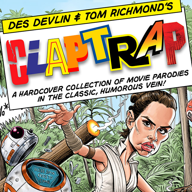 CLAPTRAP: Movie spoofs in a classic humorous vein! by Tom Richmond ...