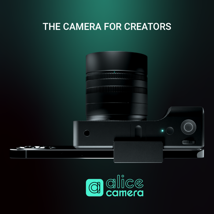 Alice Camera: An AI Camera for Content Creators by Photogram AI - Indiegogo