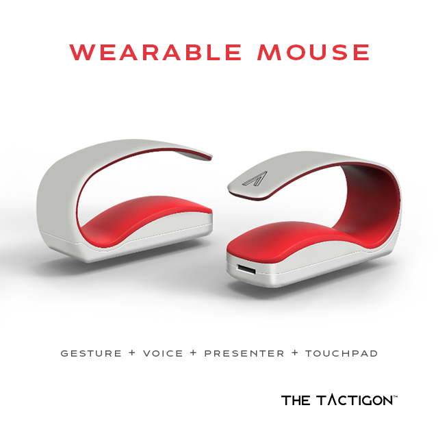 Tactigon SKIN: stylish 3D wearable mouse by Next Industries - Indiegogo