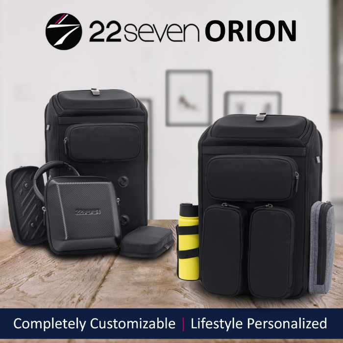 22seven ORION: Completely Customizable Backpack by 22seven Design ...
