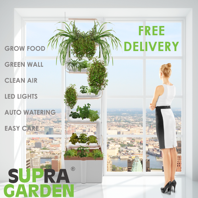 Hydroponic Home Garden System - SUPRAGARDEN by Jouni Spets - Indiegogo
