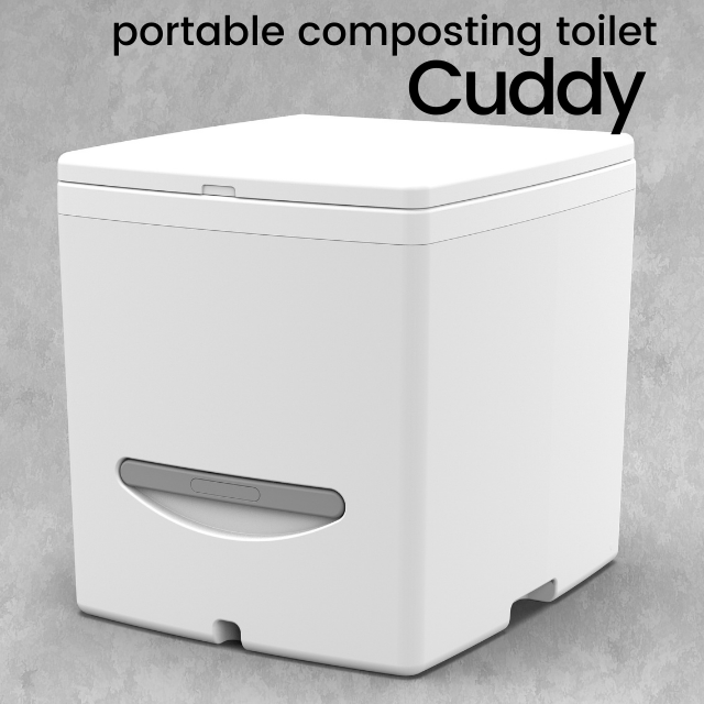 Cuddy, the best portable composting toilet by Erica Pugh - Indiegogo
