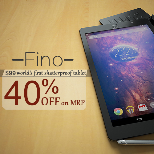 FINO: World's First Shatter Proof Tablet by The FINO - Indiegogo
