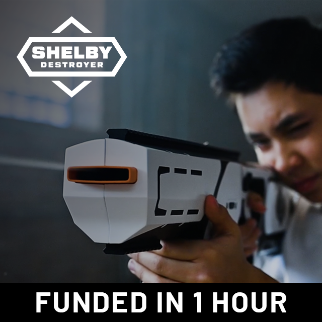 SHELBY DESTROYER: Foam Disc Blaster by H.P. Shelby Manufacturing ...