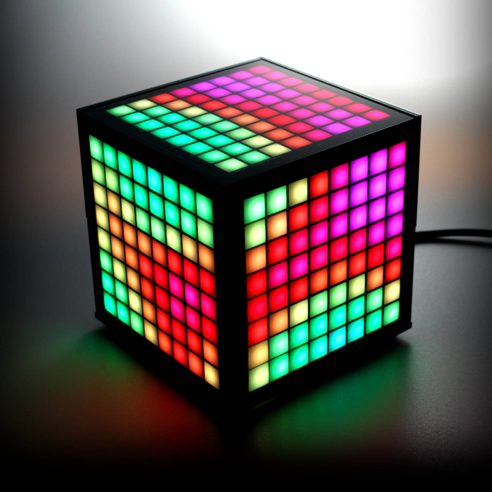LumiCube: An LED cube kit for the Raspberry Pi by Abstract Foundry ...