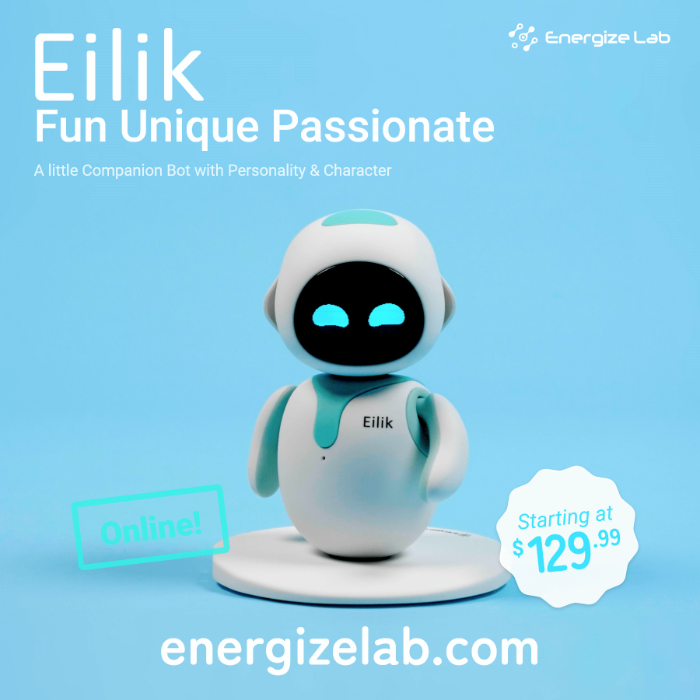Eilik - A little Companion Bot with Endless Fun by EnergizeLab Team ...