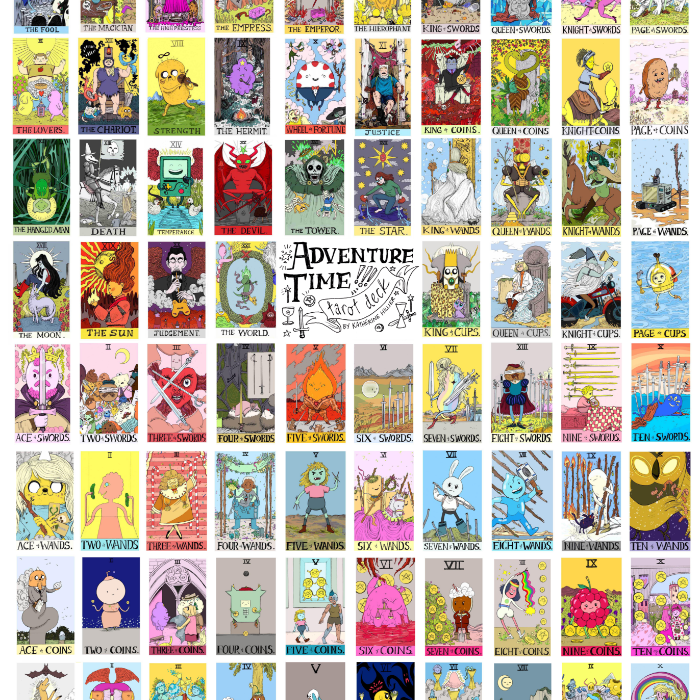 Adventure Time tarot deck by Katherine Hillier - Indiegogo