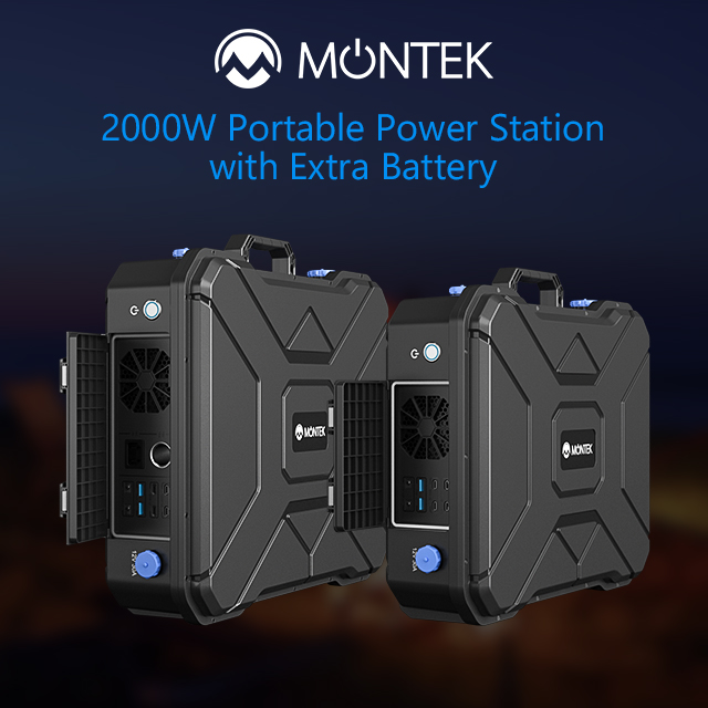 MONTEK 2000W Suitcase Power Station X1200 & X2000 by IMONTEK - Indiegogo