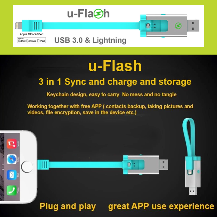 u-Flash - the USB Flash Drive with Charge and Sync by Ian Boborodea ...