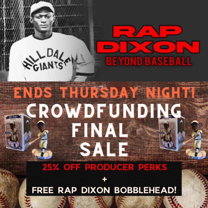 Rap Dixon: Beyond Baseball by Scott Orris - Indiegogo