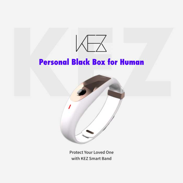 KEZ, Personal Black Box for Human by KEZ Smartband - Indiegogo