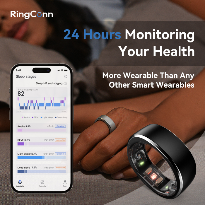 RingConn Smart Ring: Smartest Wearable for You by RingConn - Indiegogo
