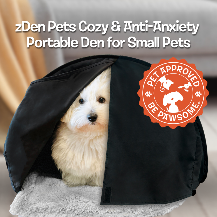 Cozy Anti-Anxiety Portable Den for Small Pets by danielle é fujii ...
