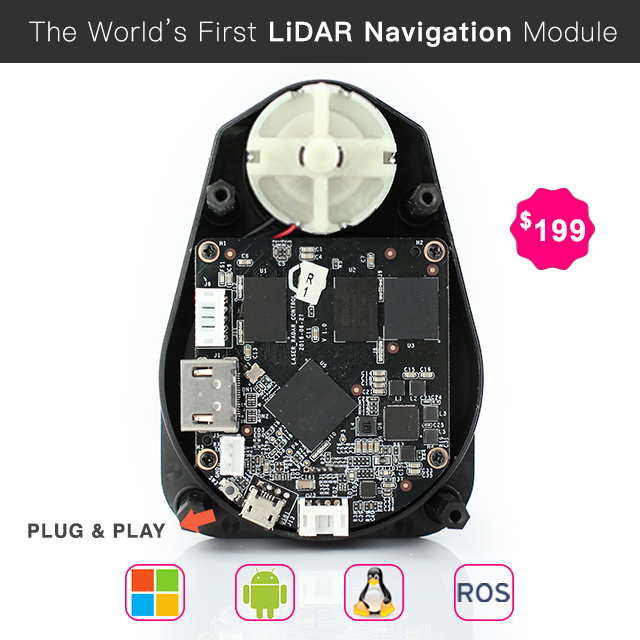 NaviPack, LiDAR Navigation Module Reinvented by Navi Pack - Indiegogo