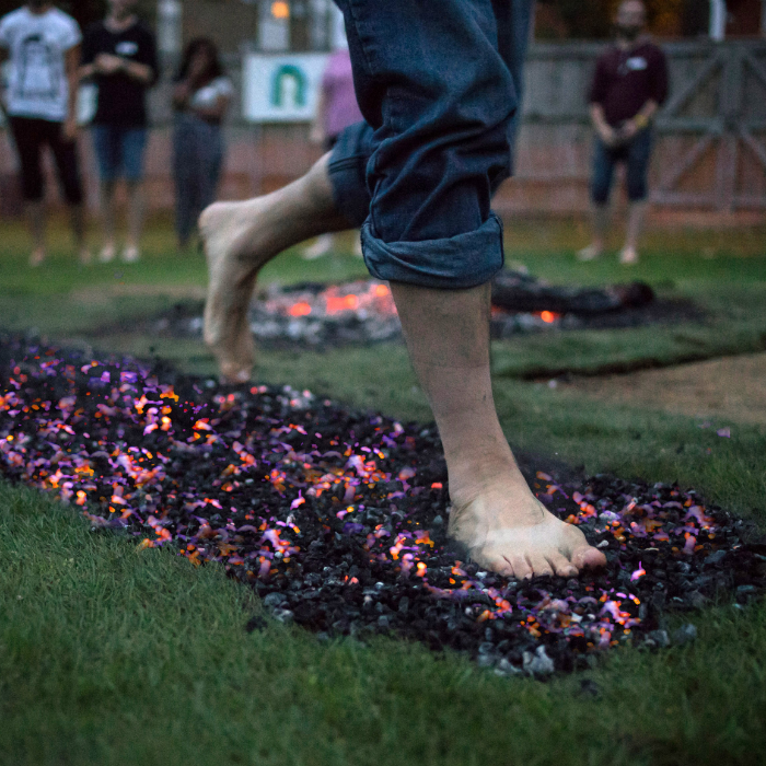 Firewalk For Alzheimer’s, 15 feet of barefoot fire by Chris Jones ...