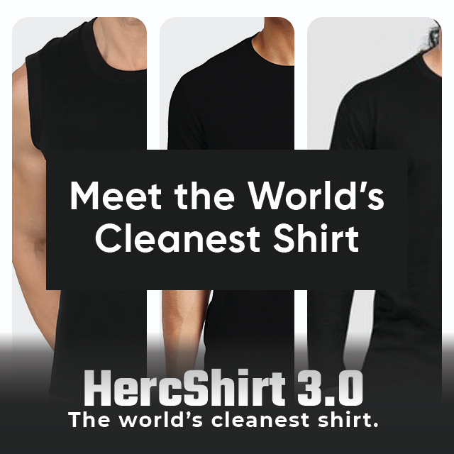 HercShirt 3.0 - The World's Cleanest Shirt! by HercLéon - Indiegogo