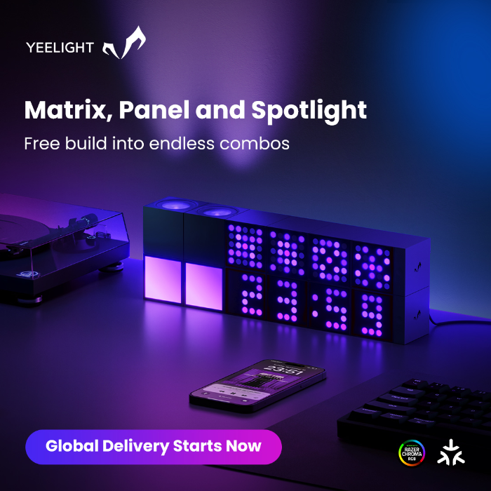YEELIGHT CUBE: Customizable ARGB Table Lamp by Yeelight - Indiegogo