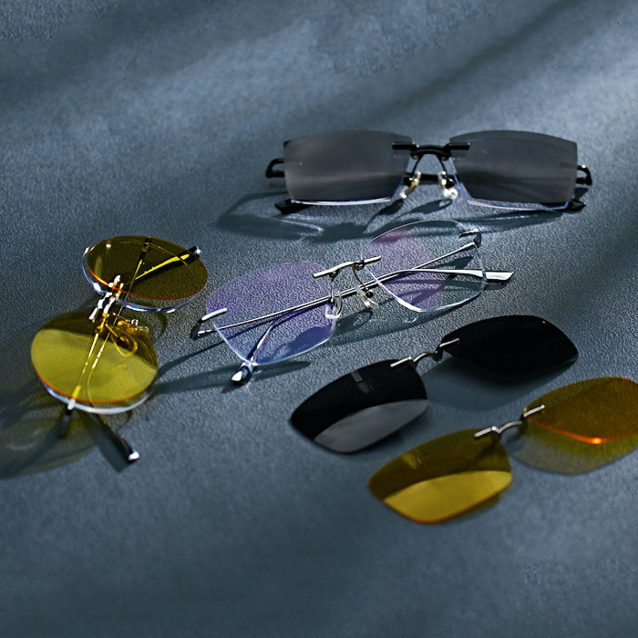 Y-Glasses 2.0:5-in-1 rimless magnetic glasses by Y-Glasses - Indiegogo