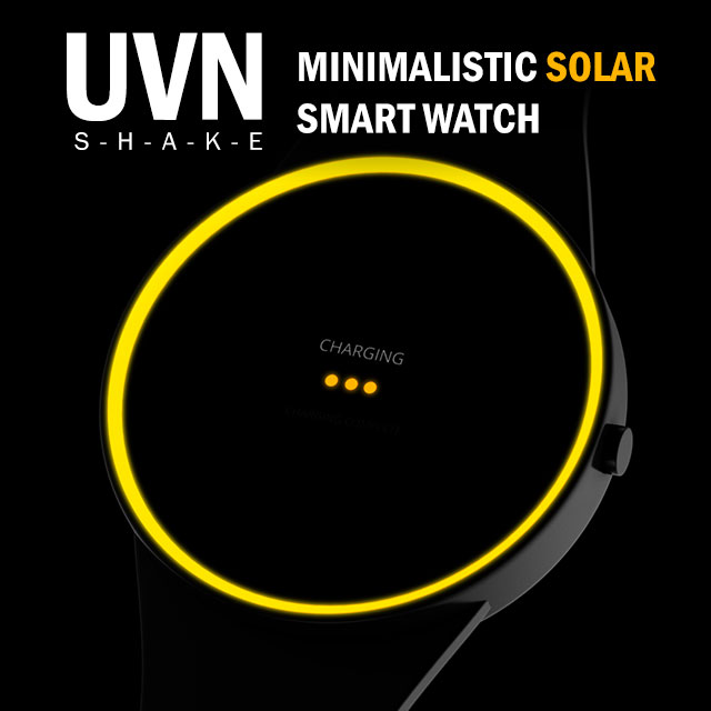 Simple, Stylish, Solar powered, Smart watch. by EInk Clocks - Indiegogo