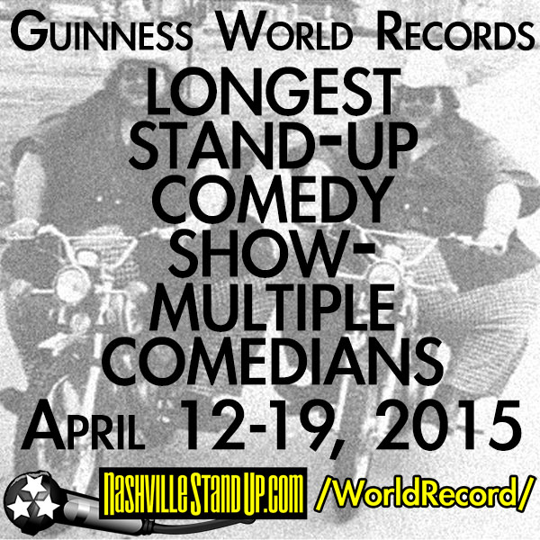 World record breaking longest standup comedy show by D.j. Buckley ...