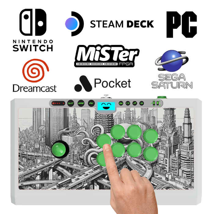 OCTOPUS ARCADE STICK: Multi-Platform Mastery by TR Fight Stick LLC ...