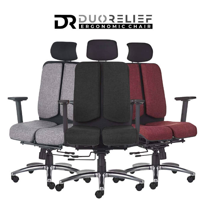 Duo Relief: Next-Gen Patented Ergonomic Chair by Duo Relief - Indiegogo
