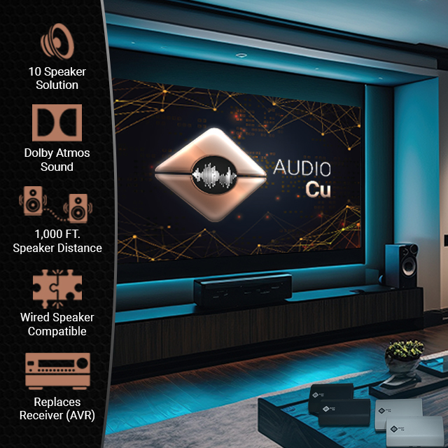 AUDIO Cu: Sound Over Power Home Theater Solution by AUDIO Cu - Indiegogo