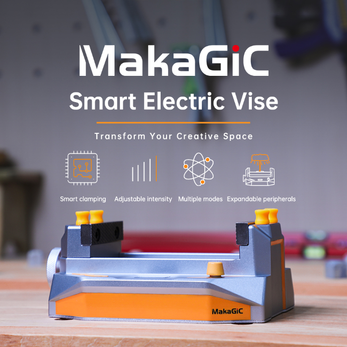 MakaGiC VS01 Intelligent Electric Vise by MakaGiC - Indiegogo