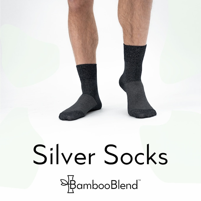 SilverSocks Bamboo: Clean and Comfy Feet, Always by BeClothed - Indiegogo