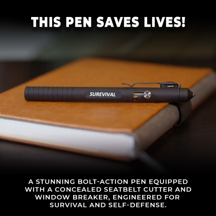 Surevival Pen - This Pen Saves Lives! by WYN LABS - Indiegogo