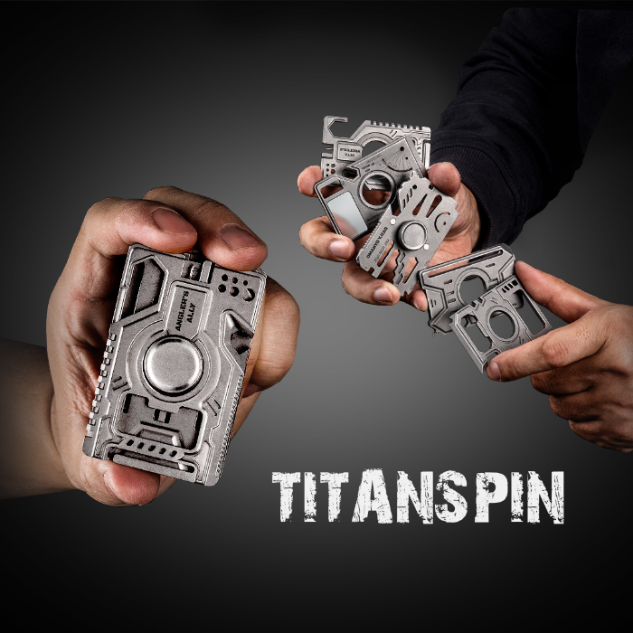 TitanSpin: The Multi-Tool Fidget Spinner by GADGET ON - Indiegogo