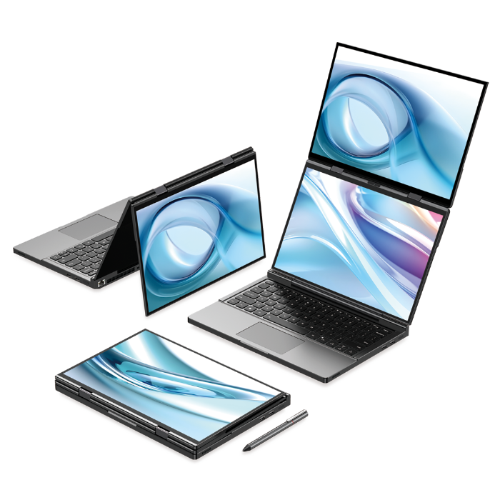GPD DUO 13.3-inch Dual-OLED Screen Laptop by GPD HK - Indiegogo