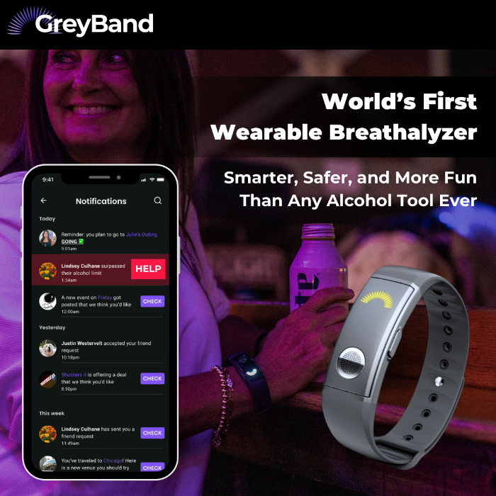 GreyBand: Wearable Breathalyzer by GreySun Technologies - Indiegogo