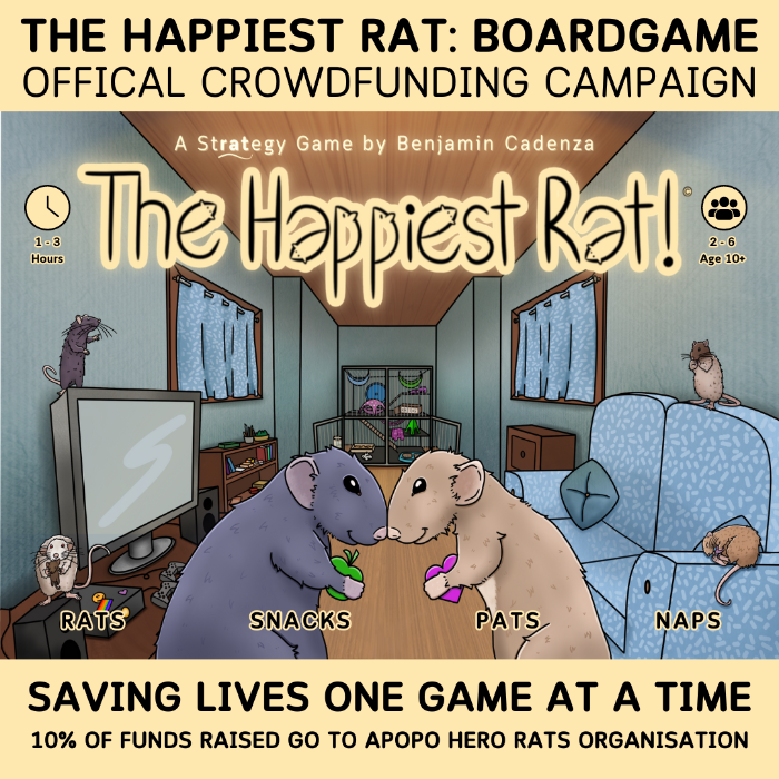 The Happiest Rat: Boardgame by Benjamin Cadenza by Benjamin Hinch ...