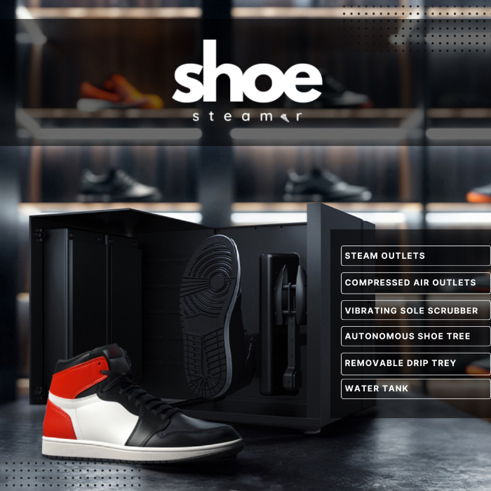 The Shoe Steamer - Transforming Shoe Care Forever! by Faisal Velani ...