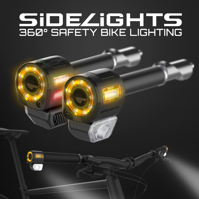 SideLights: 360 & Double Beam Safety Bike Lights by SideLights - Indiegogo