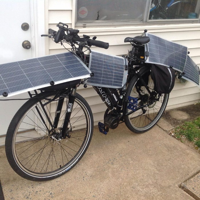 Solar E-Bike - E-Trailer - 180 Mile Electric Range by Peter Clay ...