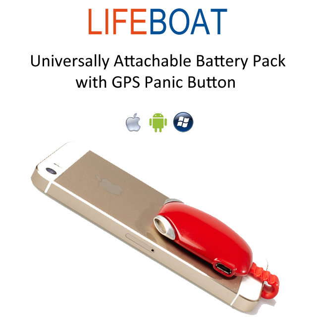 Lifeboat: Mobile Battery Pack with Panic Button by Joginder Tanikella ...