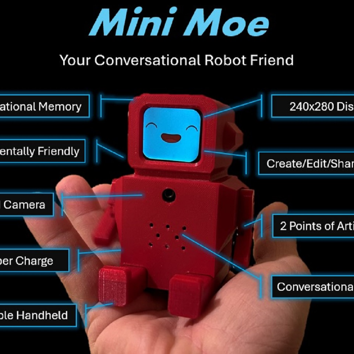Mini Moe: Your Powerful Pocket-Sized AI Robot Pal by David Packman ...