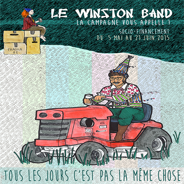 Le Winston Band : une virée en campagne ! by Le Winston Band - Indiegogo