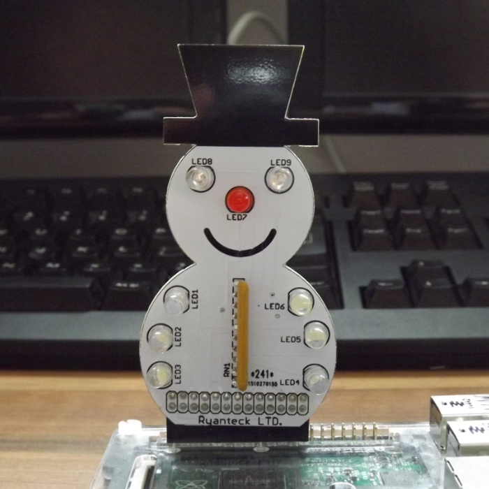 SnowPi, The GPIO Snowman for Raspberry Pi by Ryan Walmsley - Indiegogo