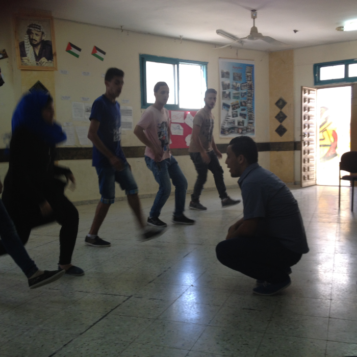 Keffiyeh Center Clothes for Dabke Troupe by Maureen Keown-Walsh - Indiegogo