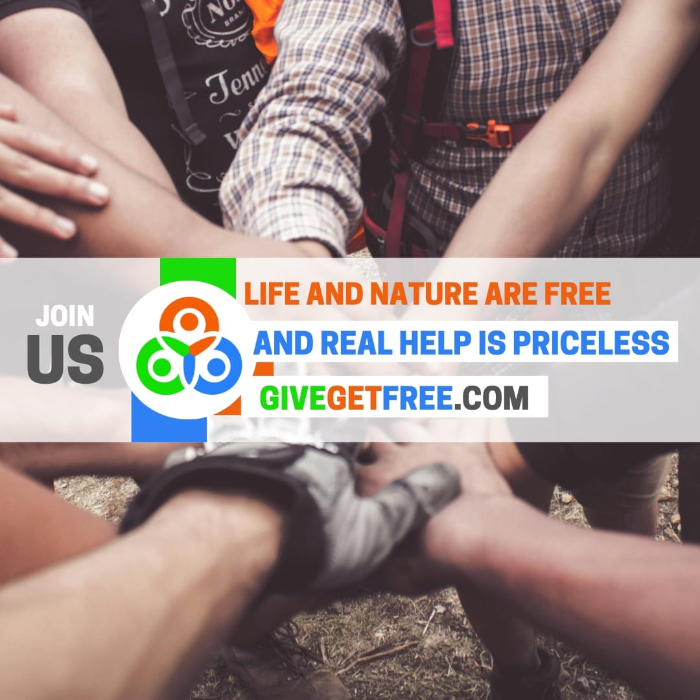 GiveGetFree A World Without Money, Built by You by Bartlomiej Szryt ...