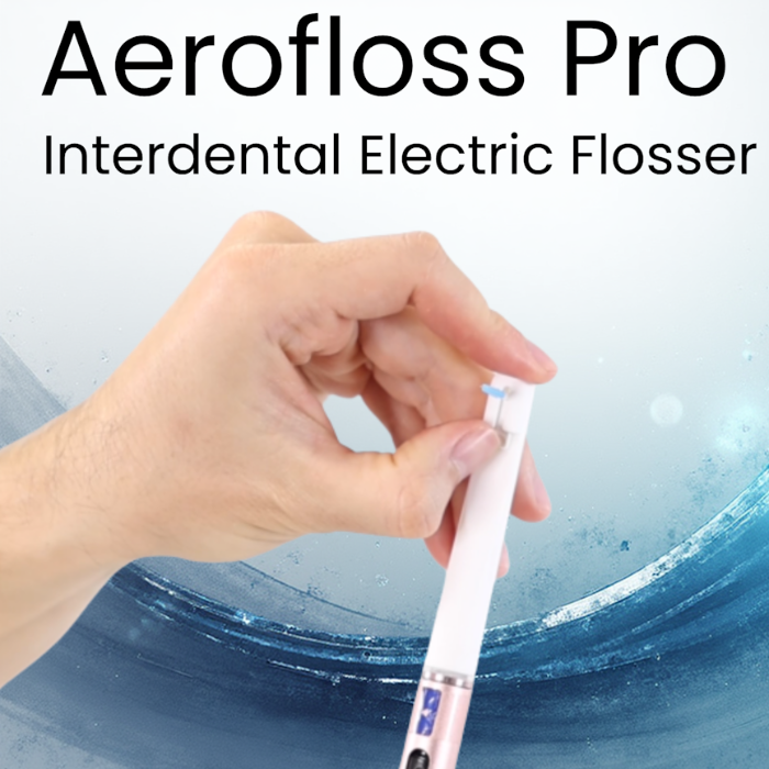 AeroFloss Pro: Easy Electric Interdental Flossing Tool by Smile-o ...