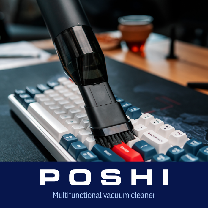 Poshi: Portable Powerful Cleaning & Charging Power by Poshi - Indiegogo
