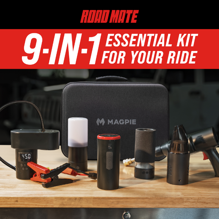 ROAD MATE: 9-in-1 Essential Kit for Your Car. by Magpie Tech - Indiegogo