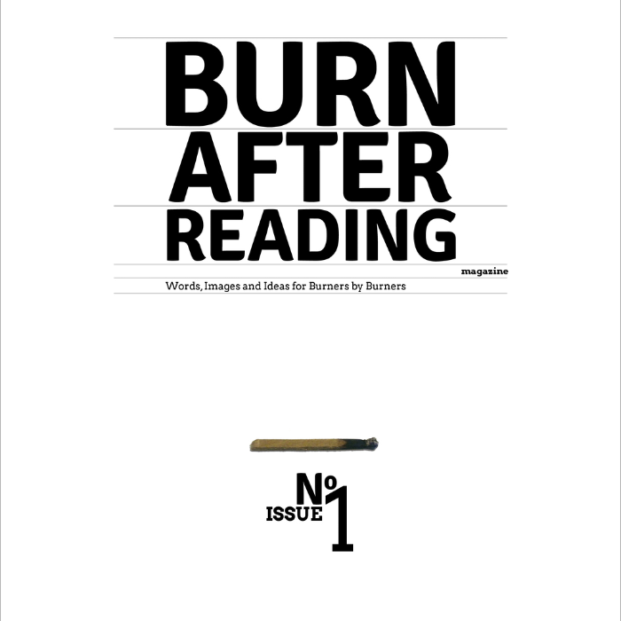 Burn After Reading Magazine Vol.1 at Burning Man by Jessi Janusee ...