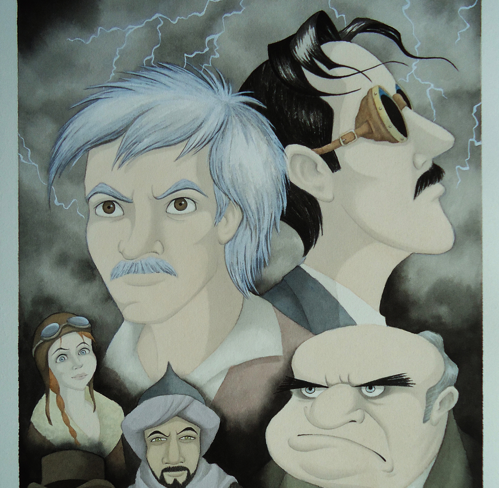 Tesla in Time: The Animated Series! by Zach Tolchinsky (Wood Goblin ...